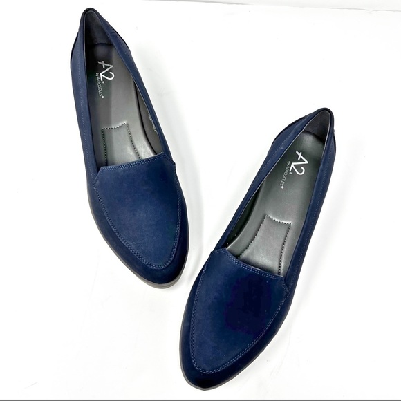 A2 By Aerosoles | Shoes | A2 Aerosoles Clever Loafers Navy Blue Sz 85 ...